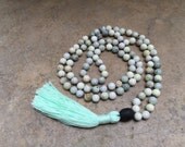 mala necklaces yoga jewelry and Bohemian jewelry by madaboutmint