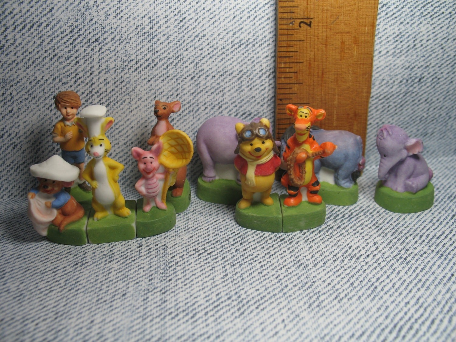 WINNIE the POOH Heffalump Movie 10 pc set Disney Roo Piglet