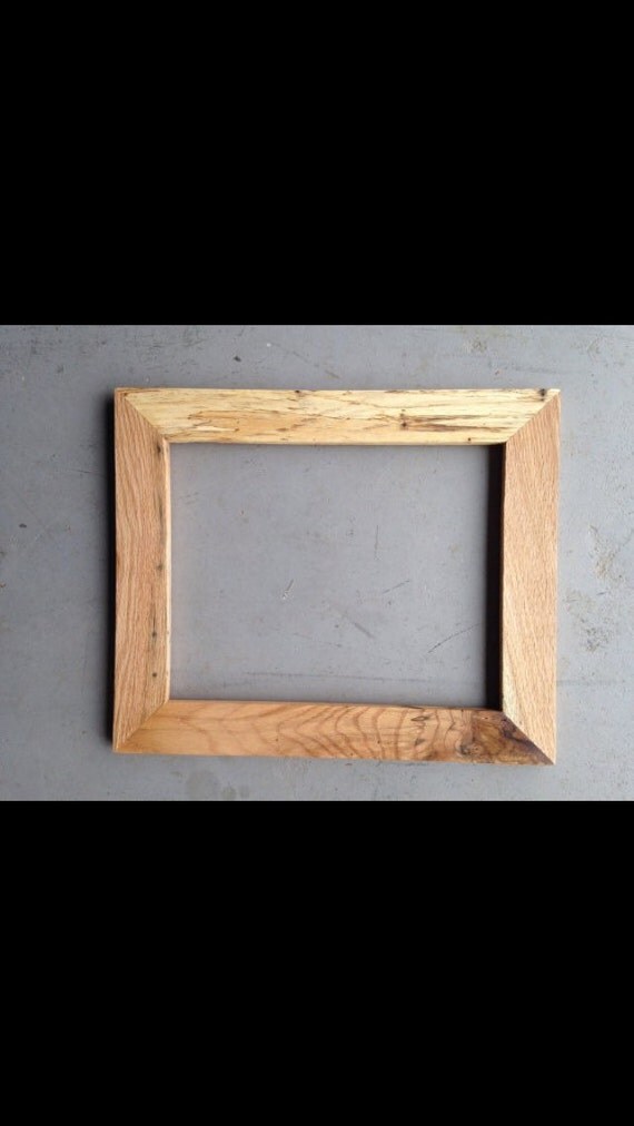 Custom Oak Wood Frames all sizes by JonesFraming on Etsy