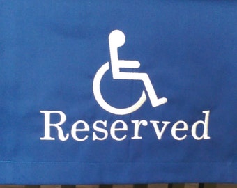 Reserved Sign for Chair or Pew