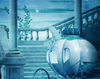 Cinderella backdrop | Etsy