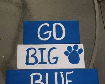 Go big blue | Etsy