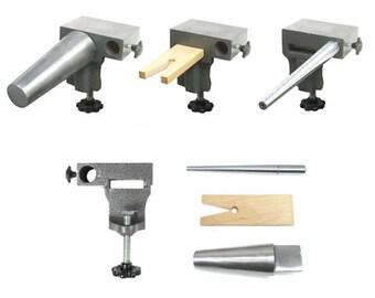 Wood Dapping Punch Set 12 Pieces Jewelry by JewelrySuppliesNW