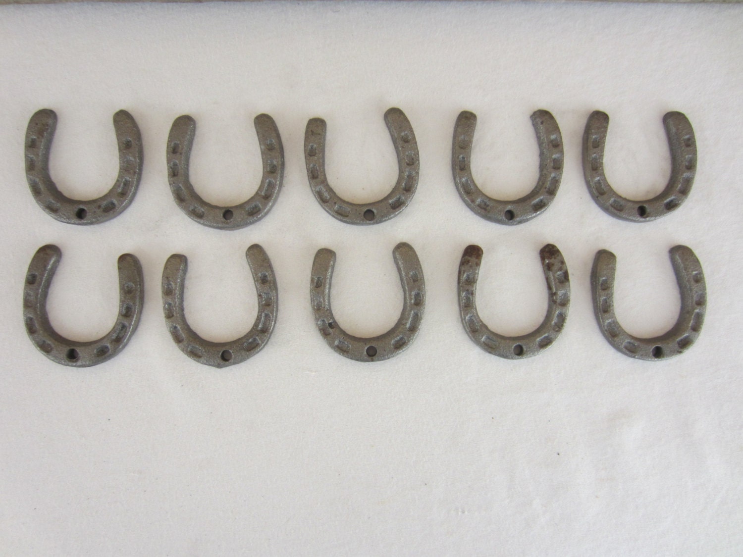10 Small Cast Iron Horseshoe Cast Iron Metal Horseshoes Good