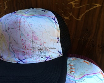 Topo map | Etsy