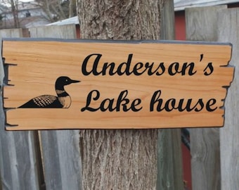 Cabin signs | Etsy