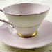 Paragon 'Primula Tea Cup and Saucer Purple with by TheAcreage