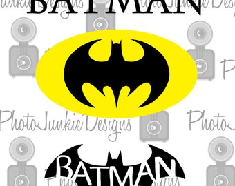 batman svg – Etsy