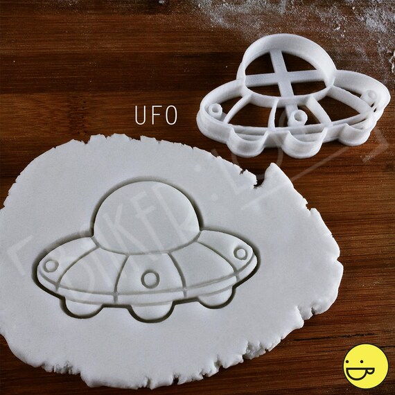 Alien and UFO cookie cutters biscuit dough cutter