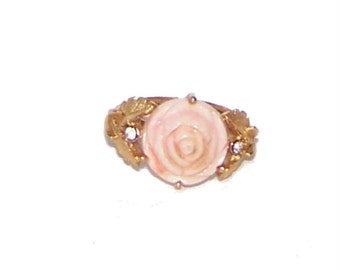 Avon rose ring | Etsy