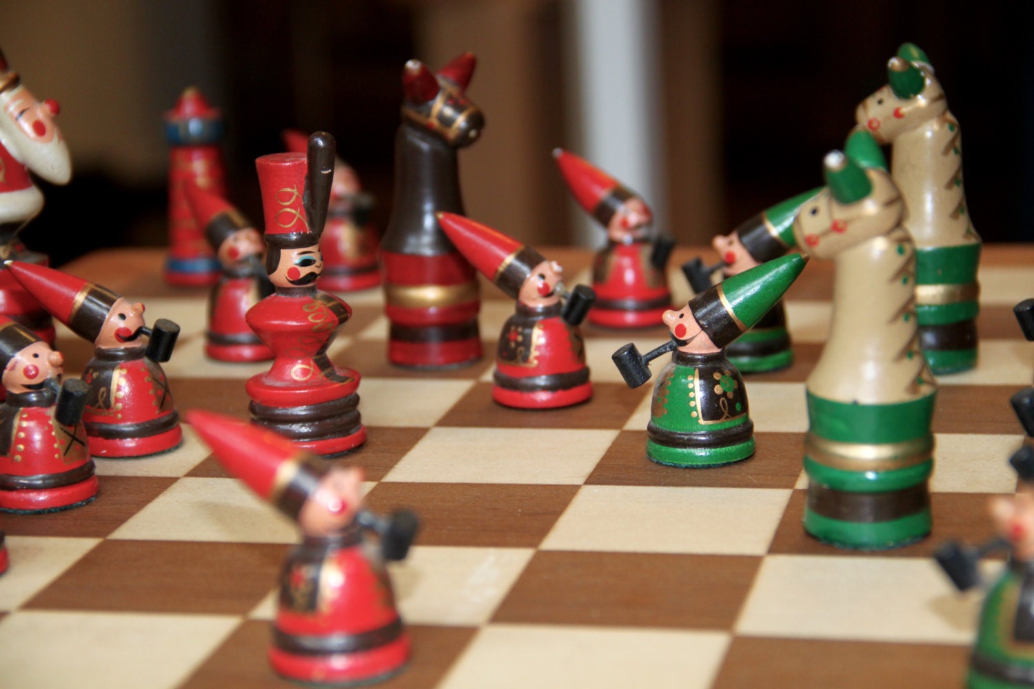 Vintage original chess set from Soviet