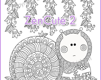 Zendoodle coloring | Etsy