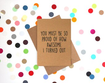 Proud of you card | Etsy