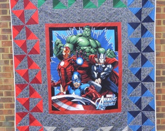 Superhero bedding | Etsy