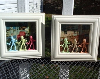 Vintage shadow box | Etsy