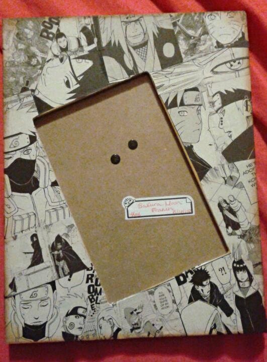 Naruto Wrap Frame by SakuraMoonCreations on Etsy