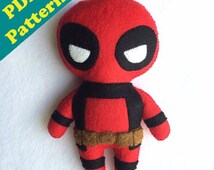 Unique deadpool plush related items | Etsy