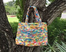 Unique plarn bag related items | Etsy