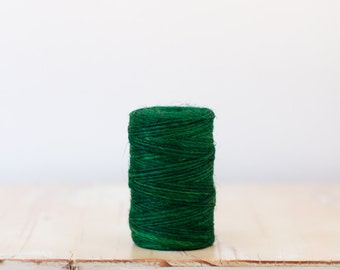 Green jute twine | Etsy