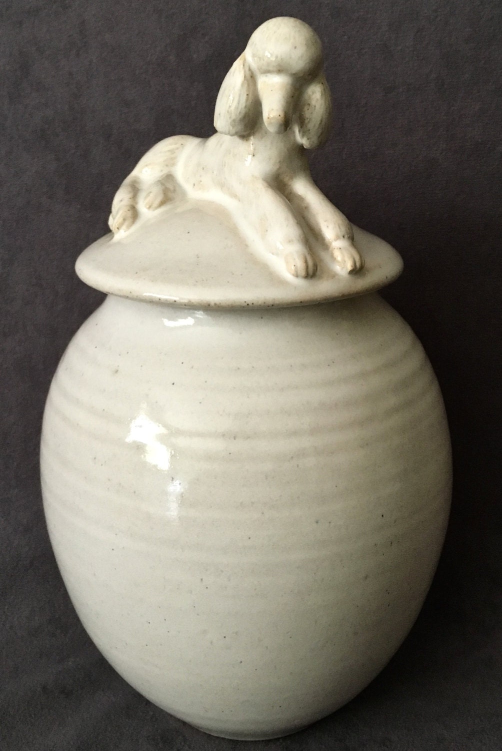 Standard Poodle Urn