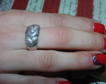 Silver puzzle ring | Etsy