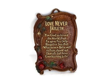 Bible verse plaque | Etsy