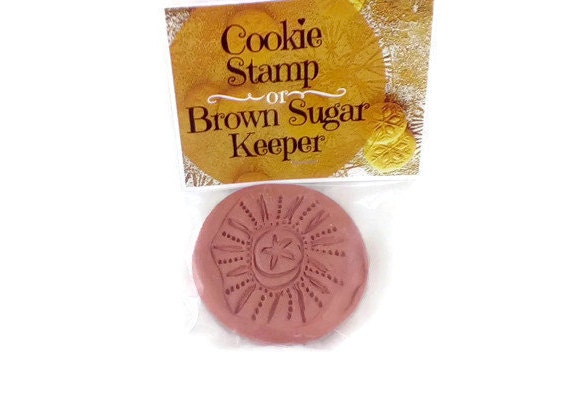 Brown Sugar Keeper brown sugar disk pottery brown sugar