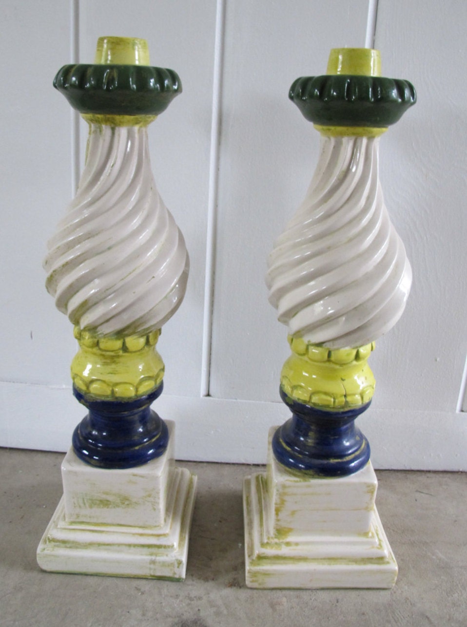 Tall Ceramic Colorful Candlesticks Made in Mexico – Haute Juice
