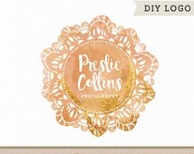 Unique lace logo related items | Etsy