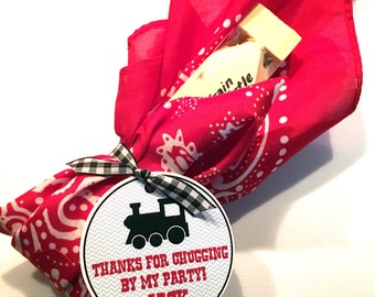 Train whistle party favor wooden train whistle by OneFinePartyTwo