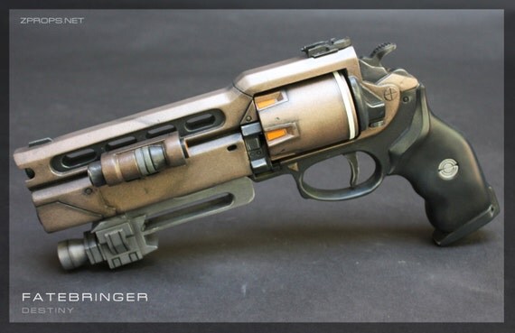 2 Part Destiny Fatebringer /Imago Loop Hand Cannon Pistol Prop