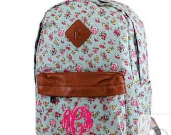 Floral backpack | Etsy