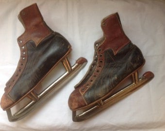 1920s ice skates | Etsy