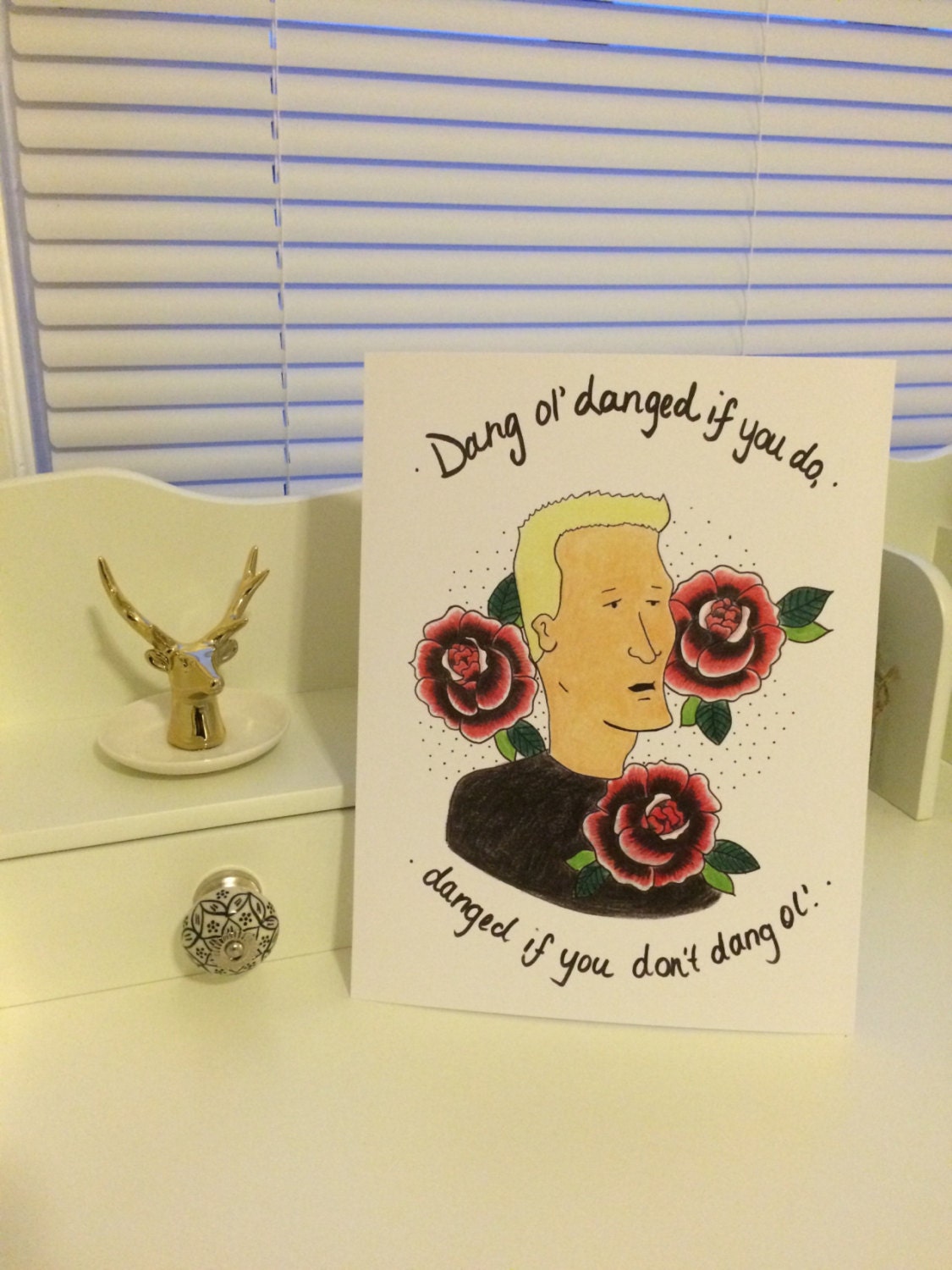 King of the Hill Boomhauer Print