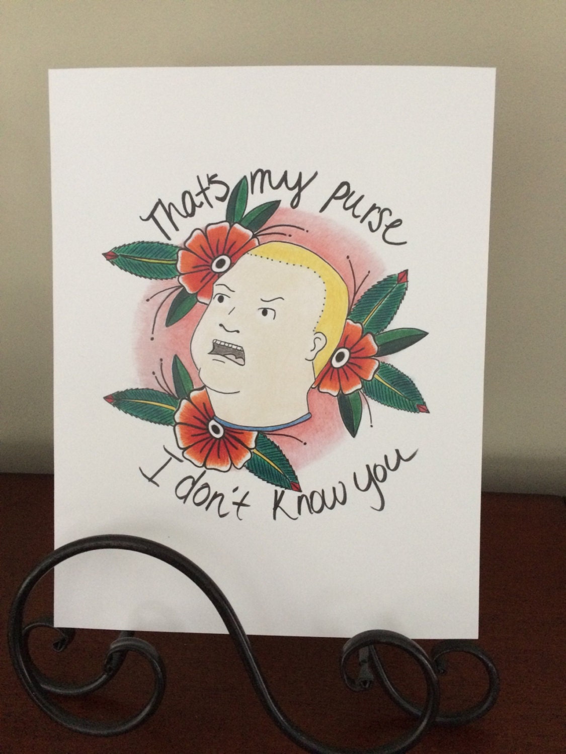 King Of The Hill Bobby Print