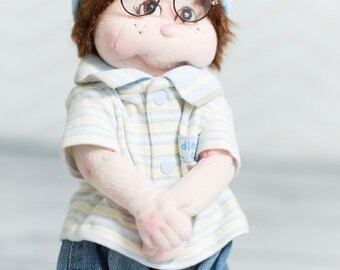 Dinky Baby Pattern 009 Dinky Dinky Doll 6 inch by DinkyBabyDolls