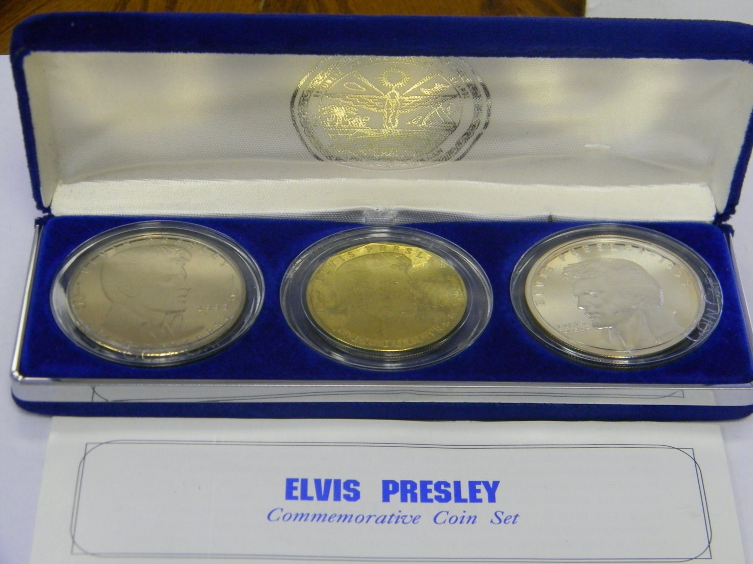 Elvis Presley Commemorative Coin Set by HermitageDirectJewel