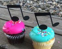 Popular items for music note cupcakes on Etsy