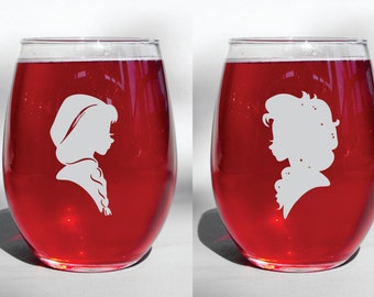 Elsa silhouette | Etsy