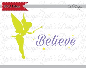 Tinkerbell svg | Etsy