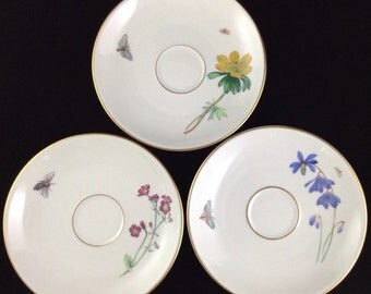 Hand painted saucer | Etsy