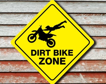 Dirt bike sign | Etsy