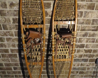 Vintage snowshoes | Etsy