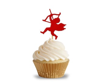 Cupid cake topper | Etsy