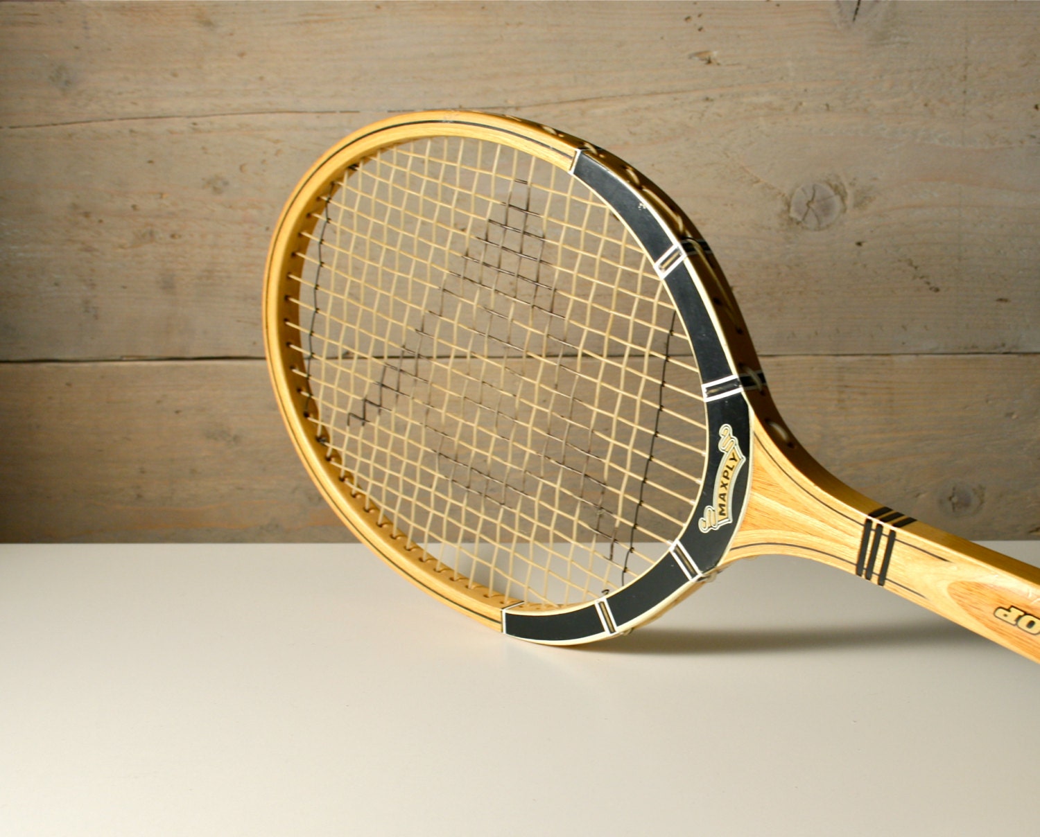 Wooden tennis racket. Dunlop Maxply Fort by WeFoundThisForHim