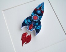 Unique quilling art related items | Etsy