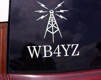 Ham radio decal | Etsy