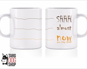 Shhh coffee mug | Etsy