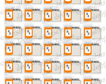 Prescription label | Etsy