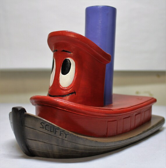 Items similar to Scuffy the Tugboat on Etsy